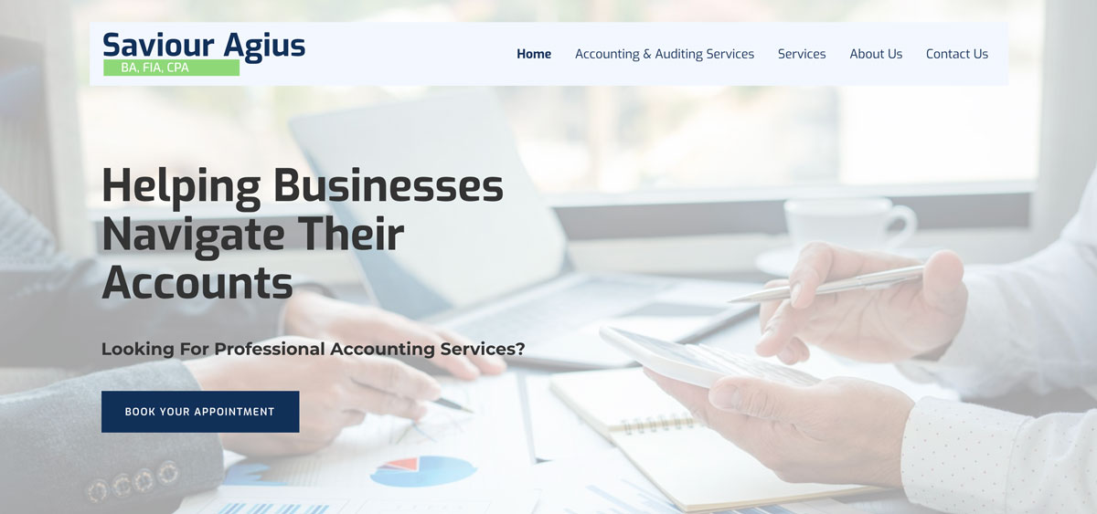 The financial services you need | Saviour Agius